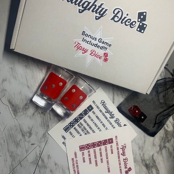 Naughty Dice - Etsy