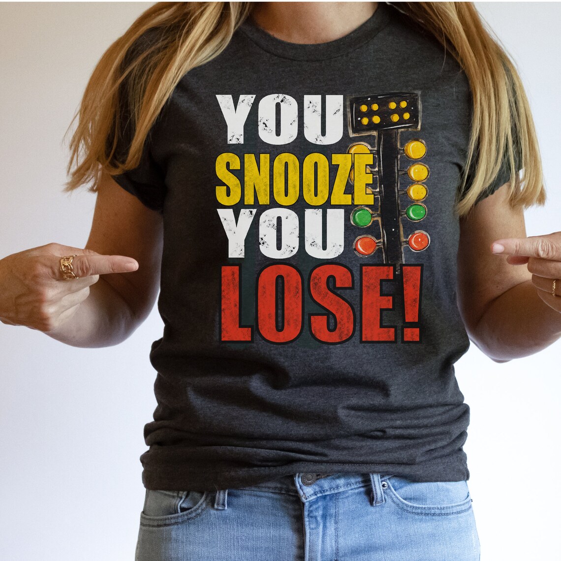 Snooze You Loose PNG Drag Racing PNG Sublimation Design DTF File Ready ...