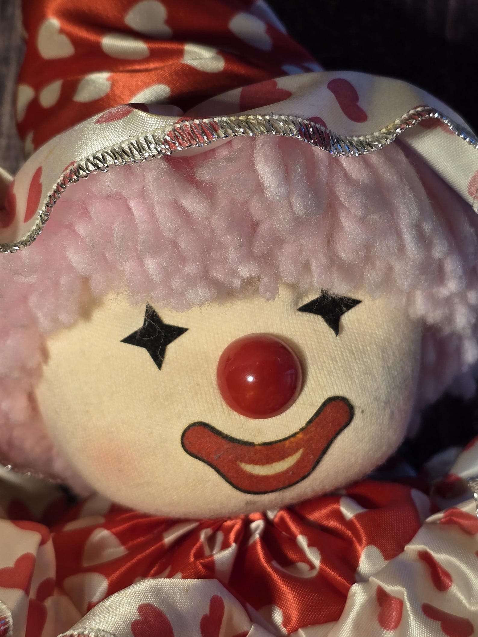 Set of 9 Vintage Clown Figurines – Mixed Lot Ceramic & Plush – Circus ...