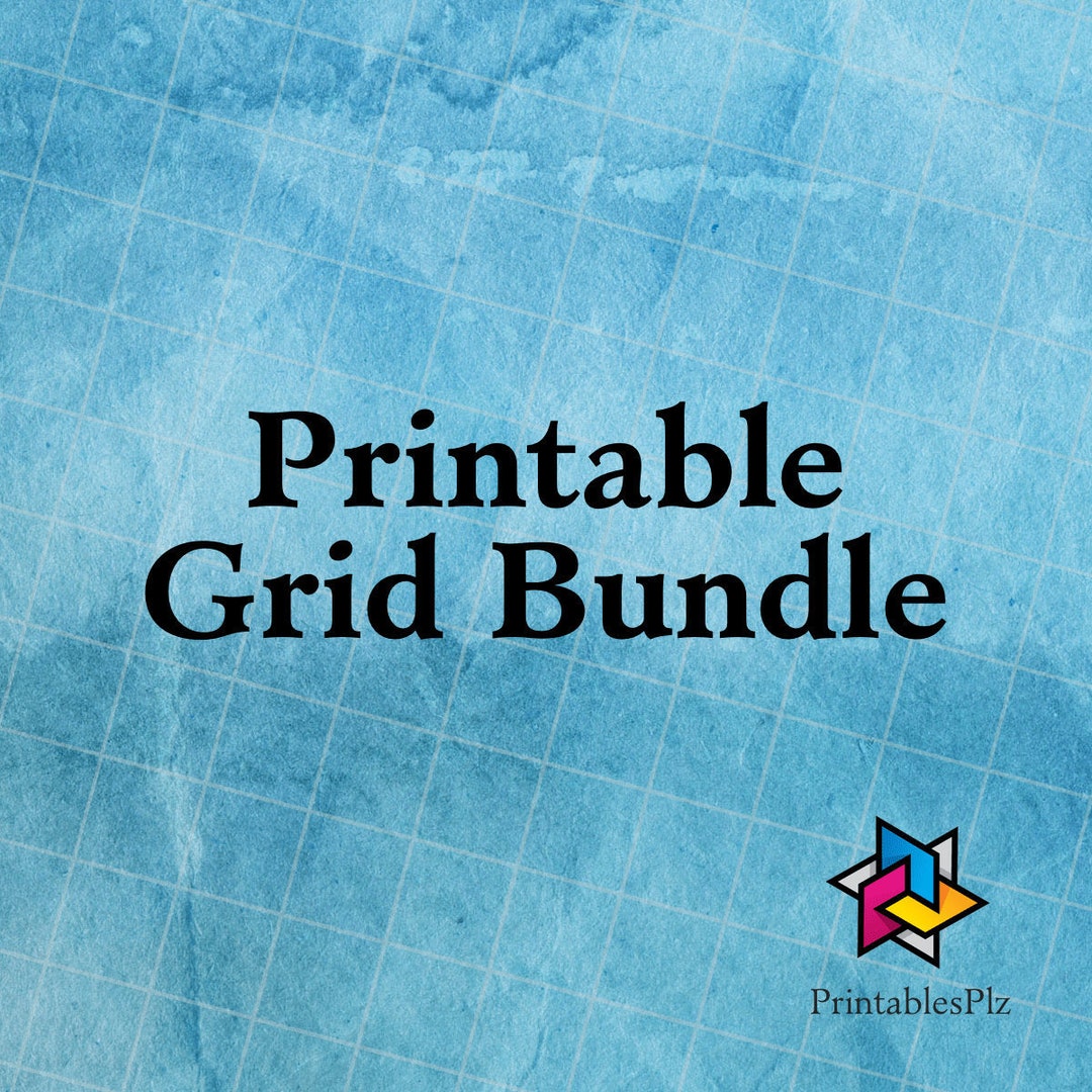 Printable Grid Bundle - Etsy