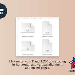Hex Maps to Print for Tabletop Gaming - Etsy