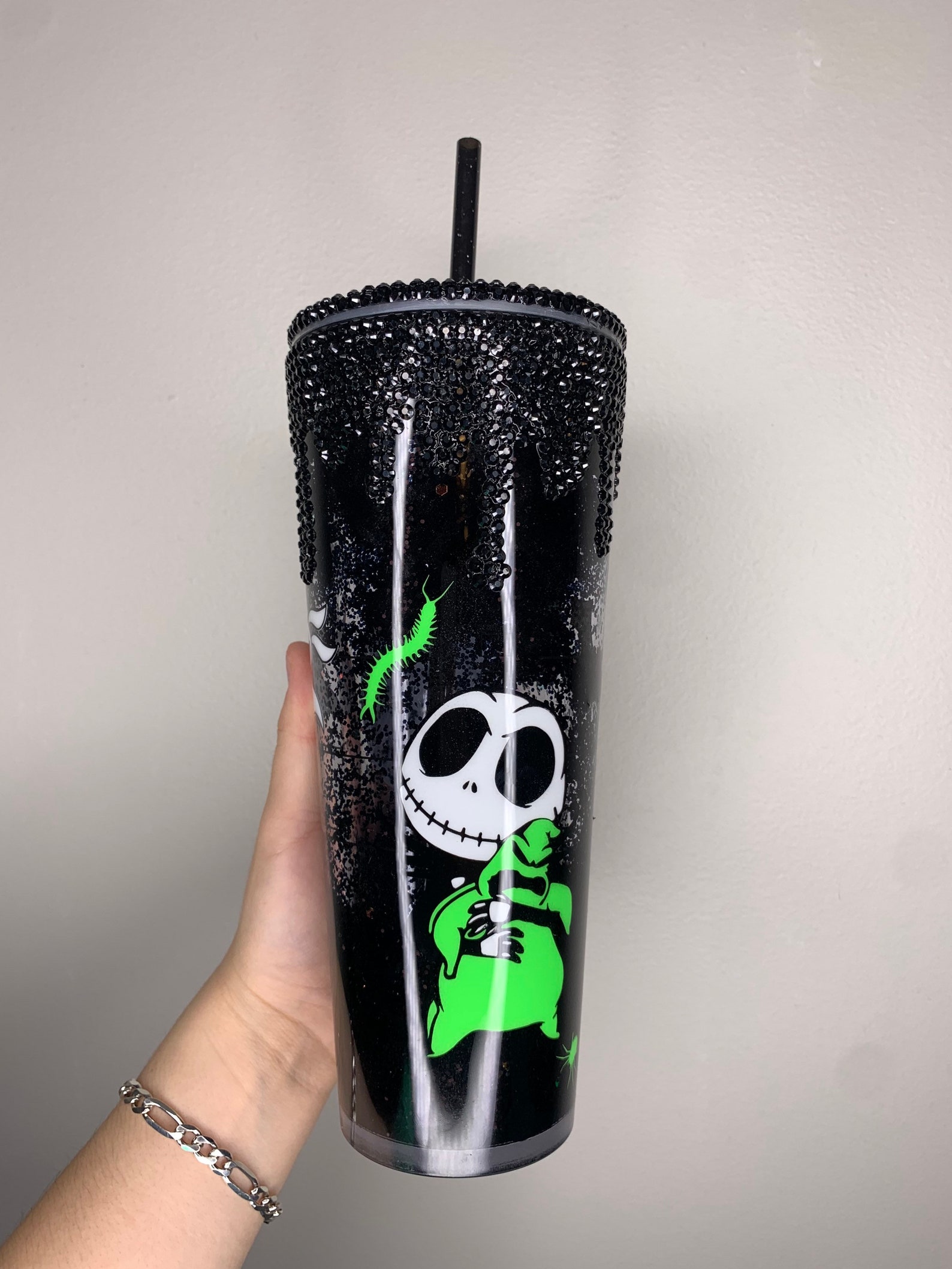 Jack Drip Snowglobe Tumbler - Etsy