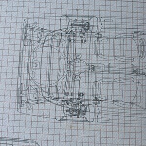 Chevrolet Corvette C4 1984 X Ray Construction Drawing ART Work ...