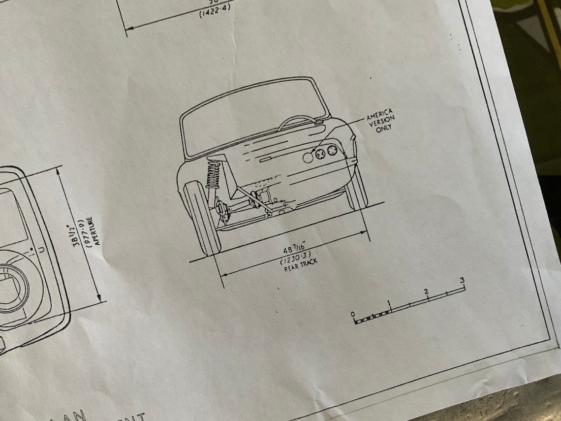 Lotus Elan 1962 Construction Drawing ART Work Blueprint - Etsy