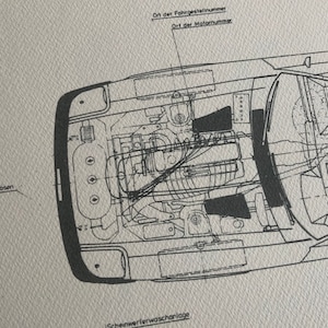 Datsun 280 ZX Construction Drawing ART Work Blueprint - Etsy