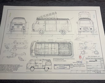 Vw Bus Art | Etsy