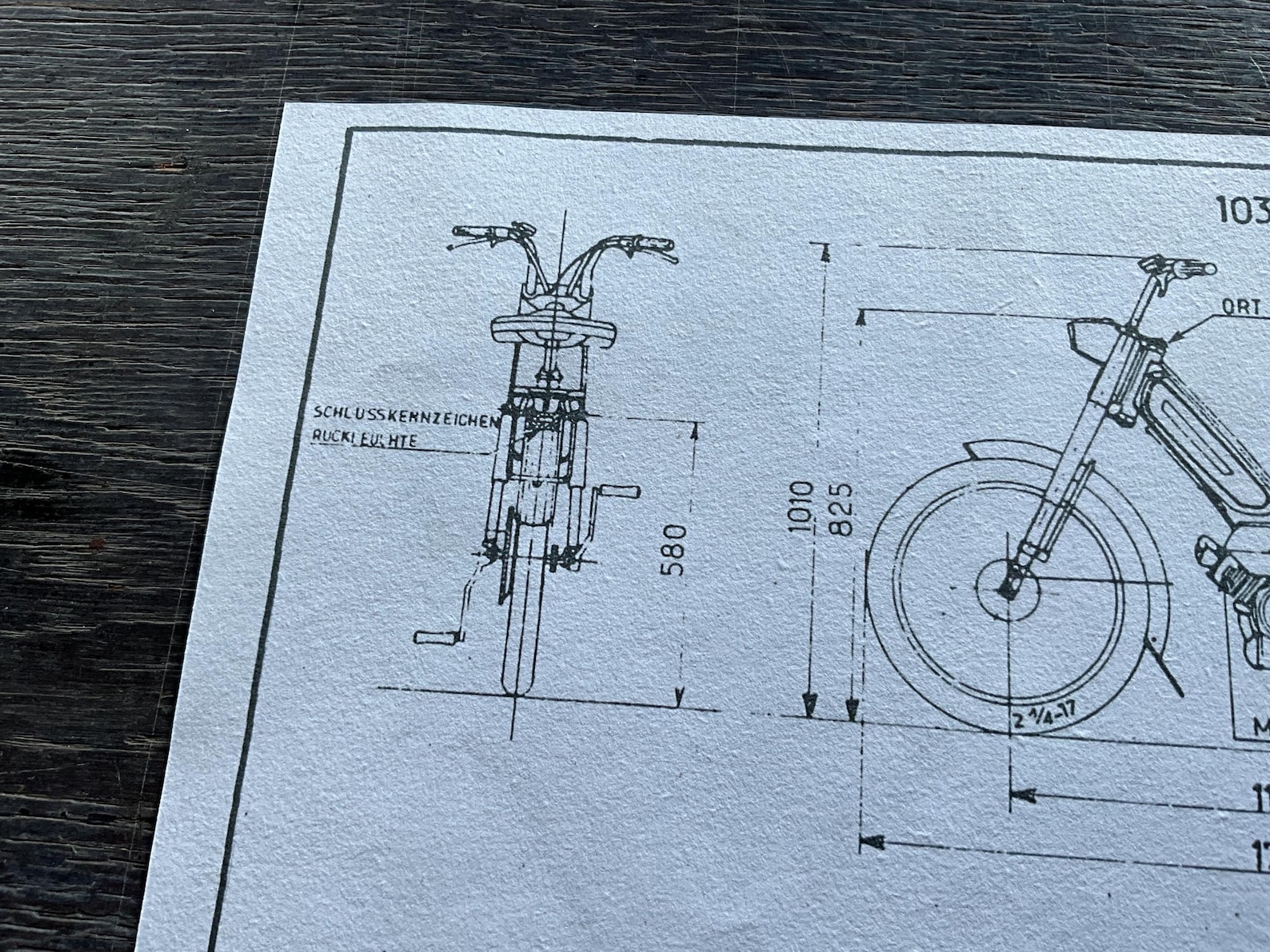 Cycles Peugeot 103 Motorbike Mofa 1975 Supplement 1983 Construction ...