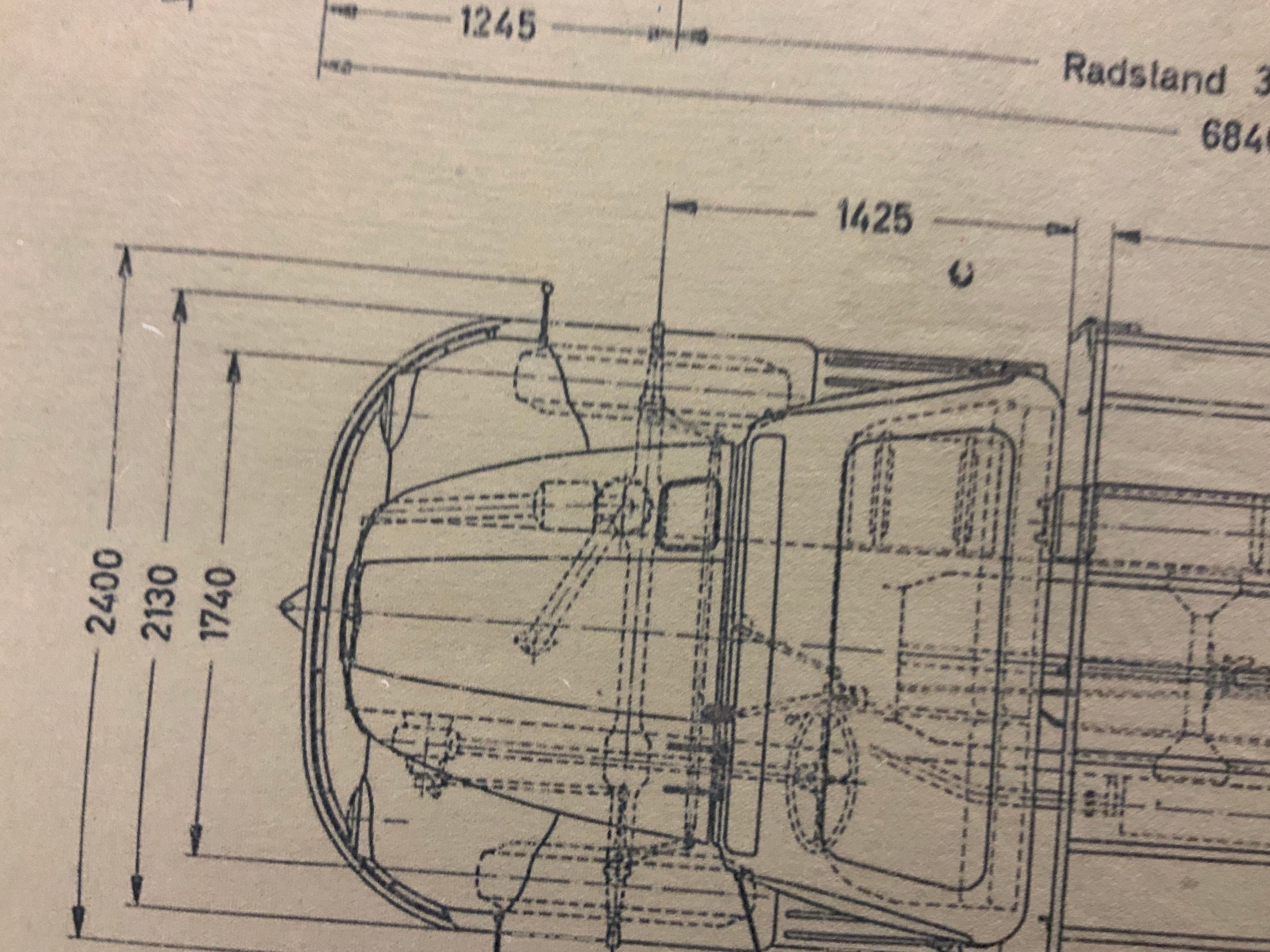 Steyr Daimler Puch 480 Truck 1957 Construction Drawing ART Work ...