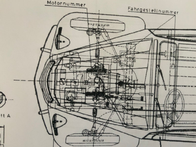 Citroen 2CV 4 1972 Construction Drawing ART Work Blueprint - Etsy
