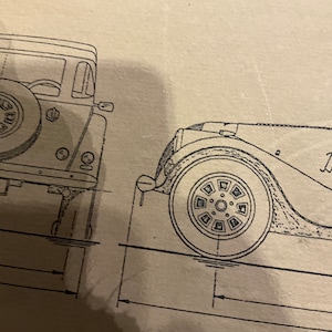 Morgan Plus 8 Construction Drawing ART Work Blueprint - Etsy