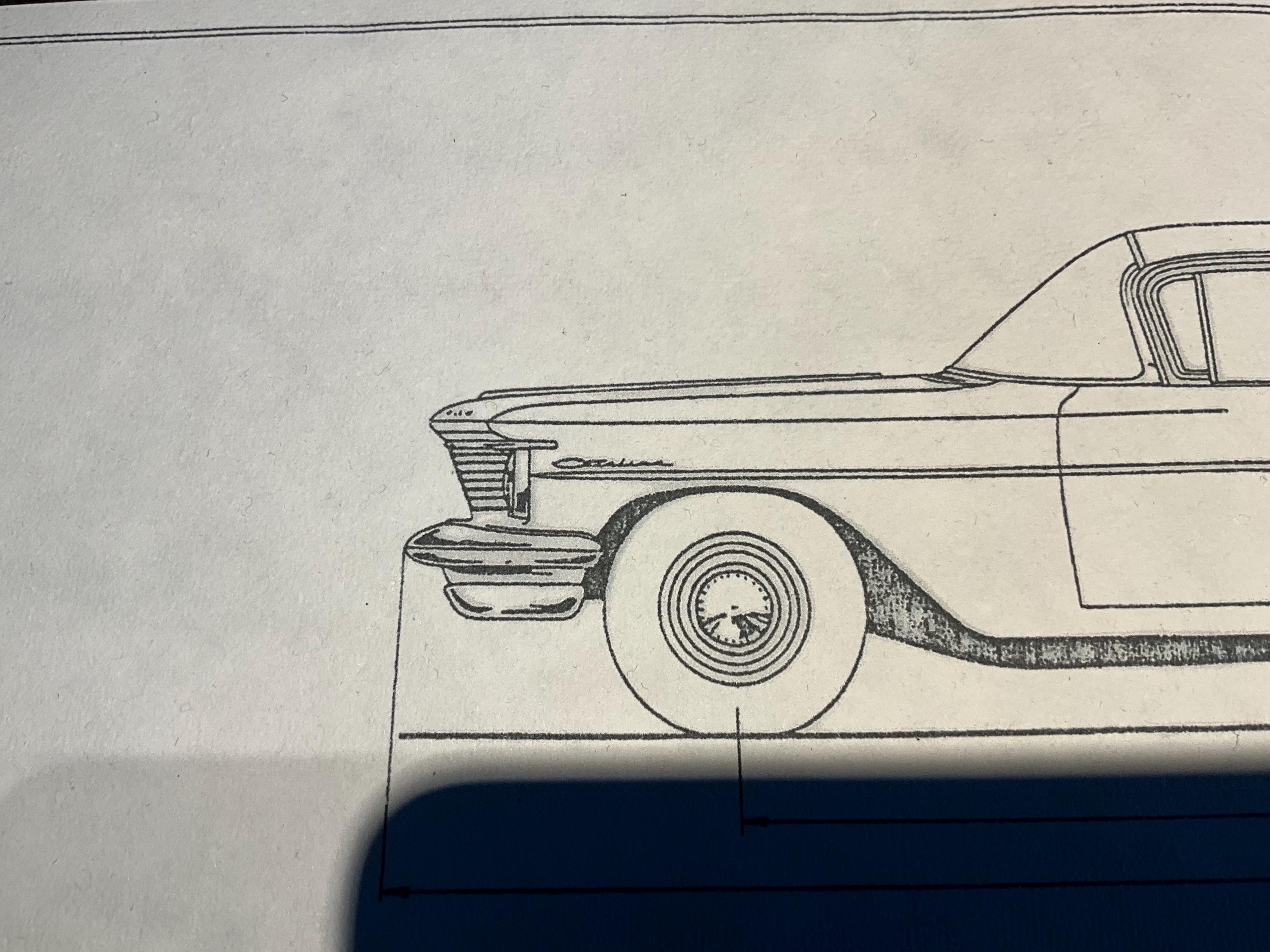Pontiac Catalina 1960 General Motors Design Drawing ART Work - Etsy