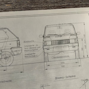 Fiat Panda 4x4 1987 Design Drawing Artwork - Etsy