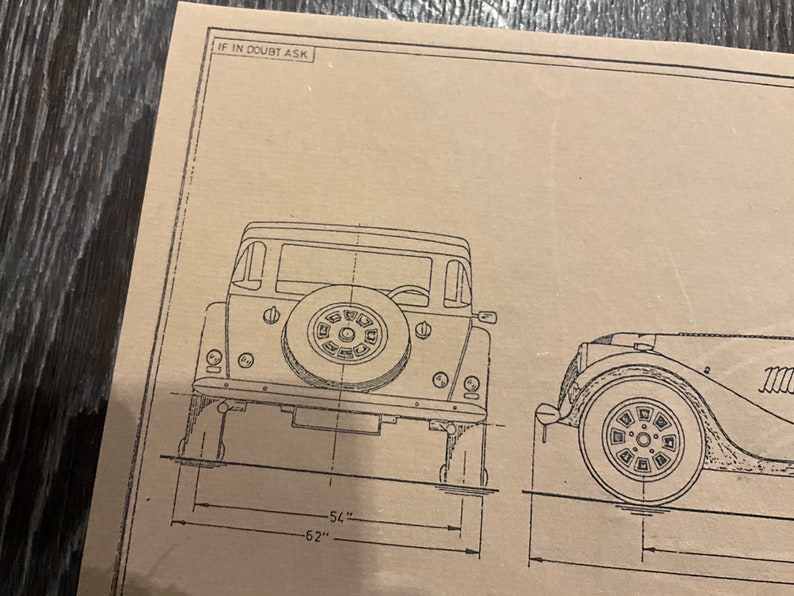 Morgan Plus 8 Construction Drawing ART Work Blueprint - Etsy