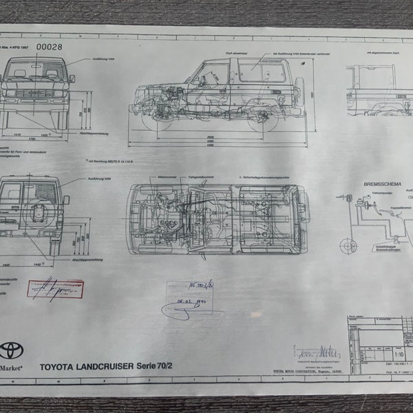 Land Cruiser Drawing - Etsy Australia