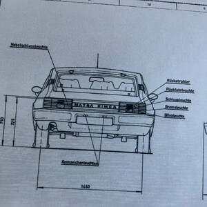 Simca Matra Bagheera S X6550 1976 Construction Drawing ART Work - Etsy