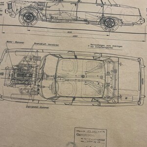 Rover 2000 TC Series II From 1974 Construction Drawing ART Work ...