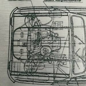Renault R4 Fourgonnette 1962 Construction Drawing ART Work Blueprint - Etsy