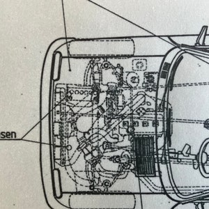 Renault R5 122B ALPINE Turbo Gordini From 1980 Construction Drawing ART ...