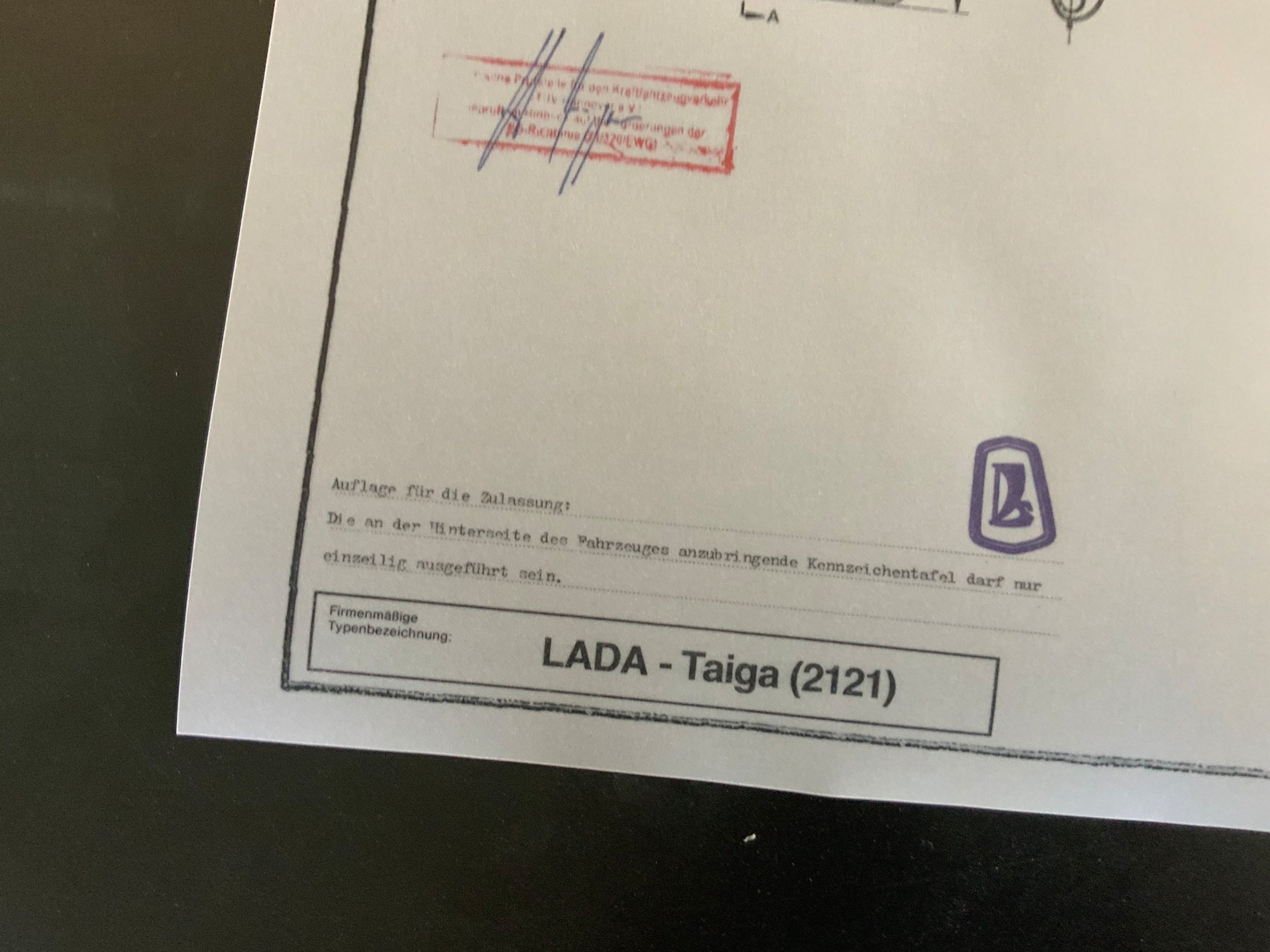 Lada Niva Taiga 2121 1980 Construction Drawing ART Work Blueprint ...