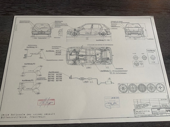 Renault Clio Blueprint