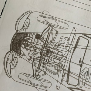 IFA F9 Construction Drawing ART Work Blueprint - Etsy