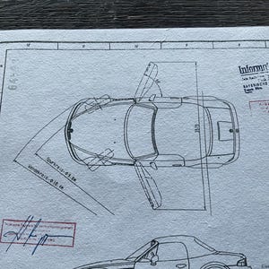 BMW E36 Z3 Roadster Artwork Construction Drawing Blueprint - Etsy