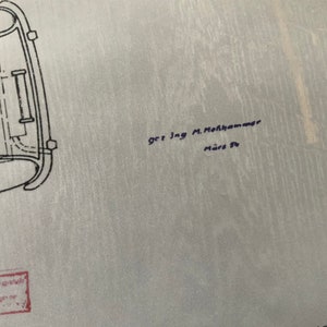 Mercedes W120 180D Ponton 1955 (180D 43 Hp) Construction Drawing ART ...