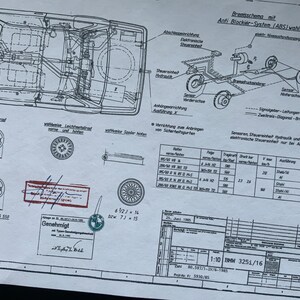 BMW E30 325i/16 2 Door From 1985 Construction Drawing Artwork - Etsy