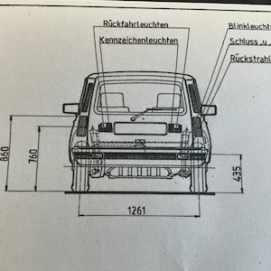 Renault R5 122B ALPINE Turbo Gordini From 1980 Construction Drawing ART ...