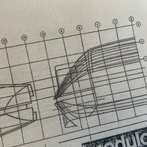 FERRARI 512S Modulo Pininfarina 1969 Construction Drawing ART Work - Etsy