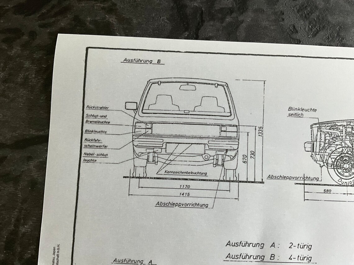 Suzuki Alto SS80 1981 Construction Drawing ART Work Blueprint - Etsy