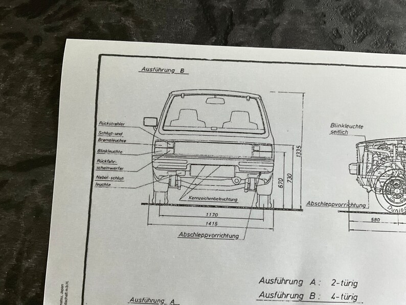 Suzuki Alto SS80 1981 Construction Drawing ART Work Blueprint - Etsy