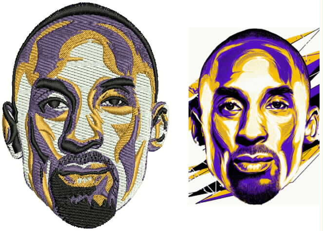 Kobe Face Embroidery - Etsy Singapore