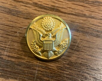 Military Brass Buttons - Etsy