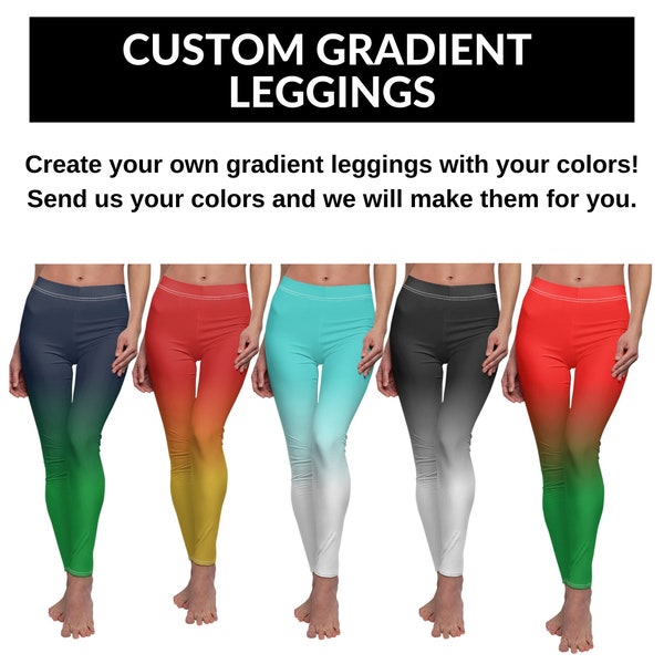 Gradient Tights - Etsy