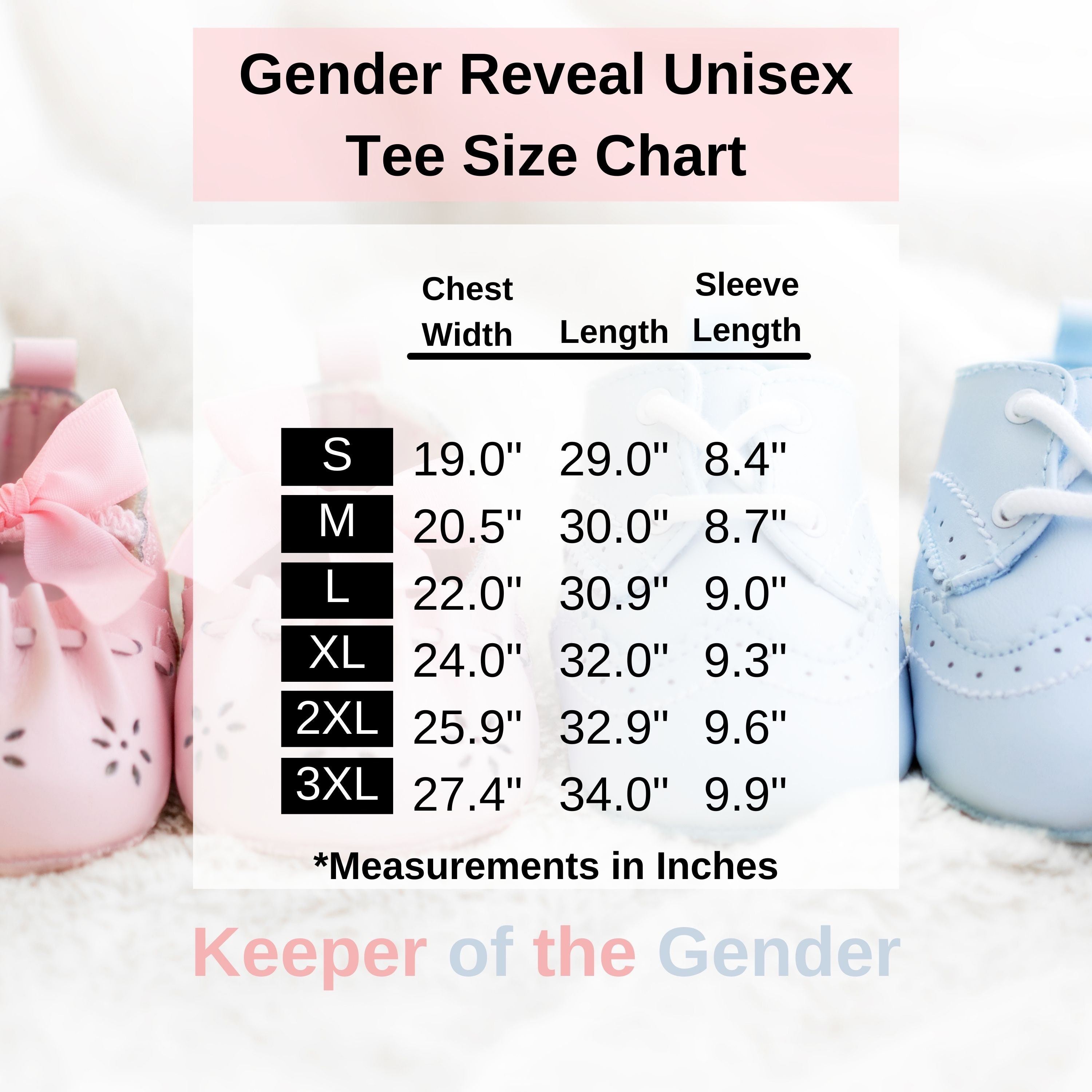 Gender Reveal Basic Unisex Adult Split Shirt Baby Blue & Baby - Etsy