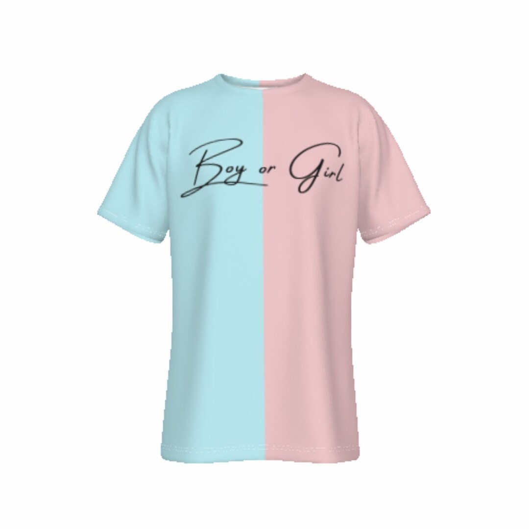 Babyparty oder Gender Reveal Party Unisex Erwachsene & Kinder Split ...