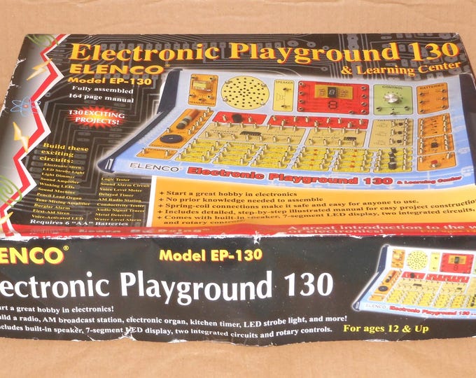Elenco Electronic Playground & Learning Center Model EP-130 - Etsy