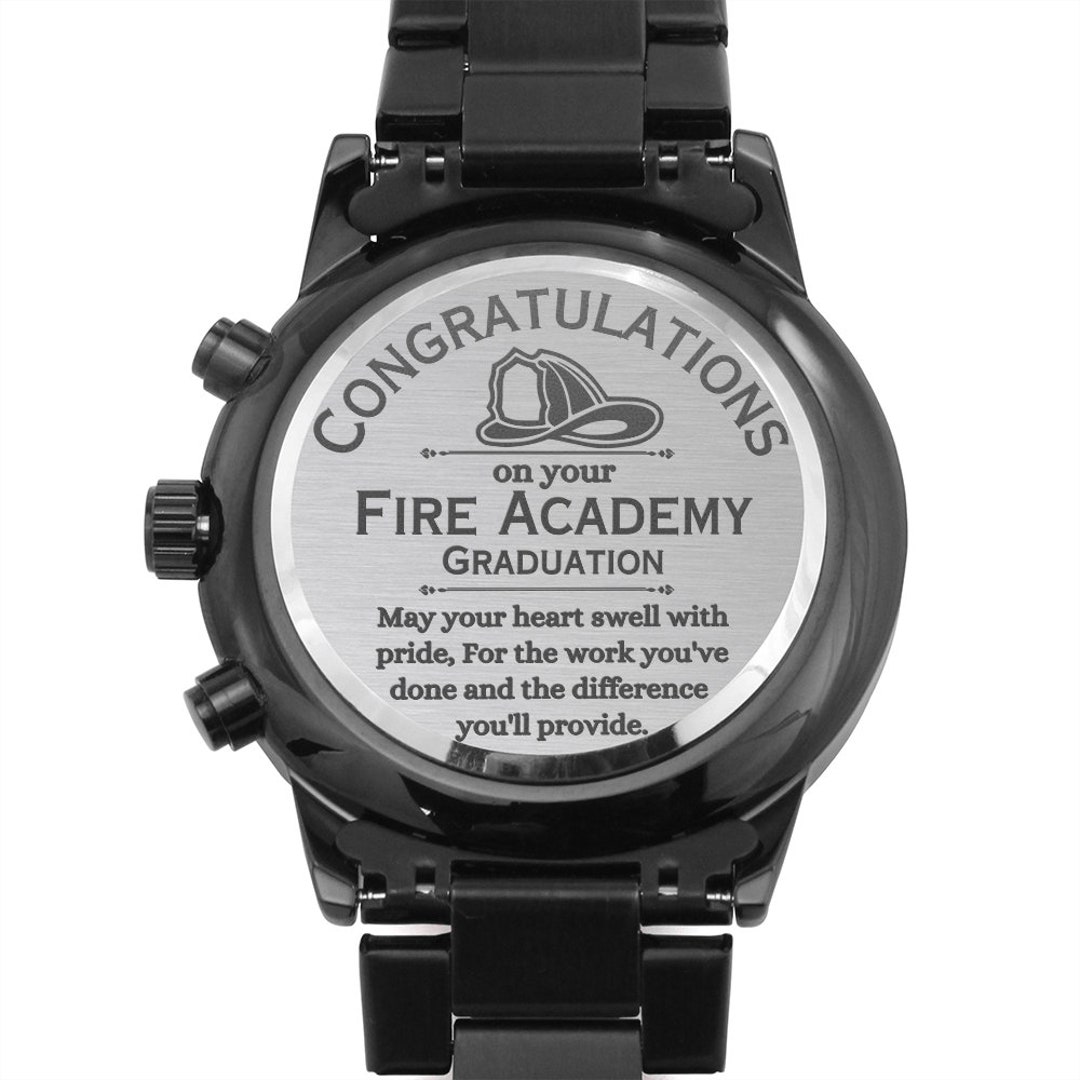 Fire Academy Graduation Gift | Firefighter Gift for Him | First ...
