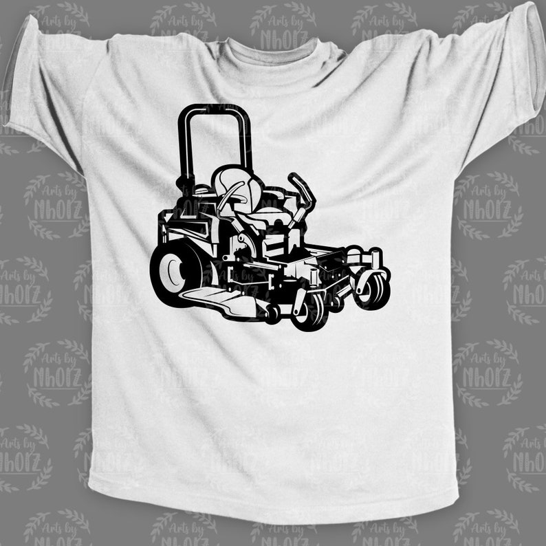 Zero Turn Lawn Mower Svg, Lawn Mower Png, Lawn Mower Clipart, Lawn ...