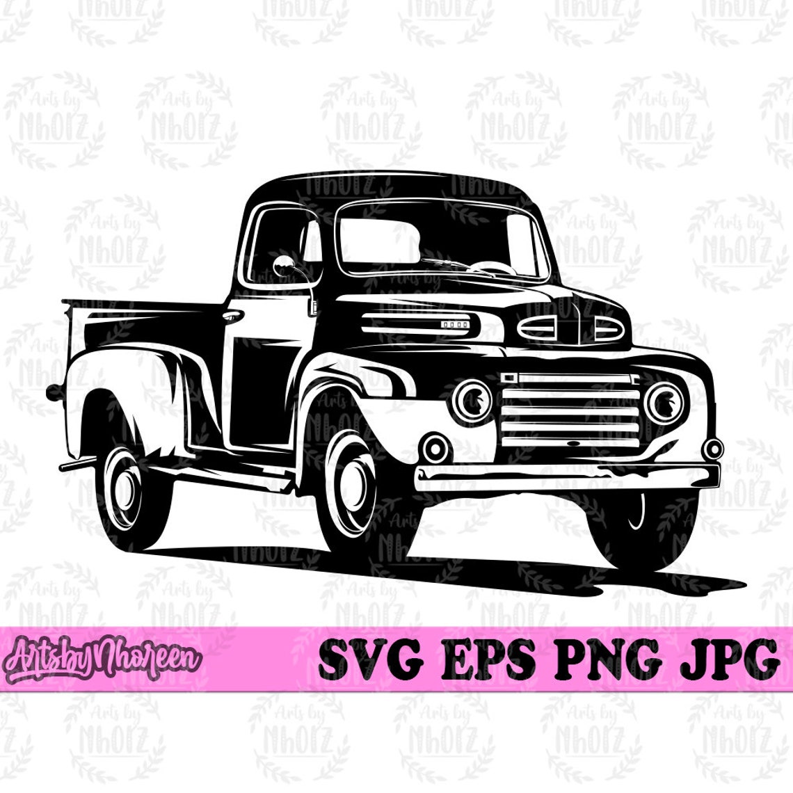 Vintage Truck Svg Vintage Ride Svg Vintage Car Svg Old | Etsy