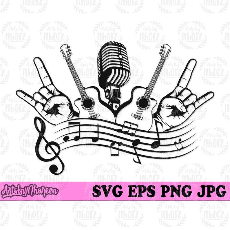 Musician Rockers Jpeg Svg Rock Band T-shirt Design Png Music - Etsy
