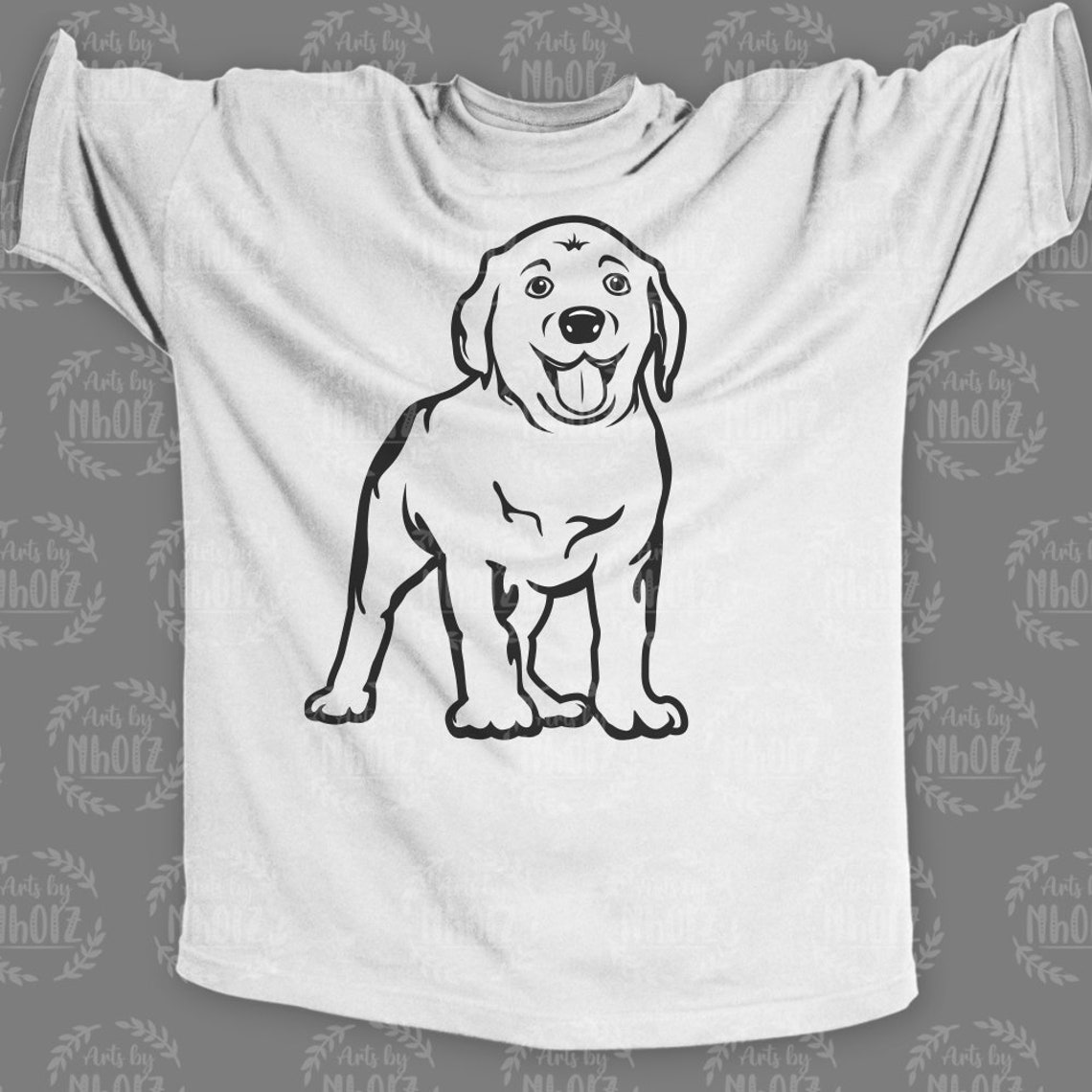 Cute Labrador Puppy Svg Labrador Svg Labrador Clipart | Etsy
