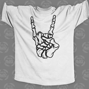 3 Skeleton Hand Sign Svg, Sign Language Clipart, Skeletal Hand Cut File ...