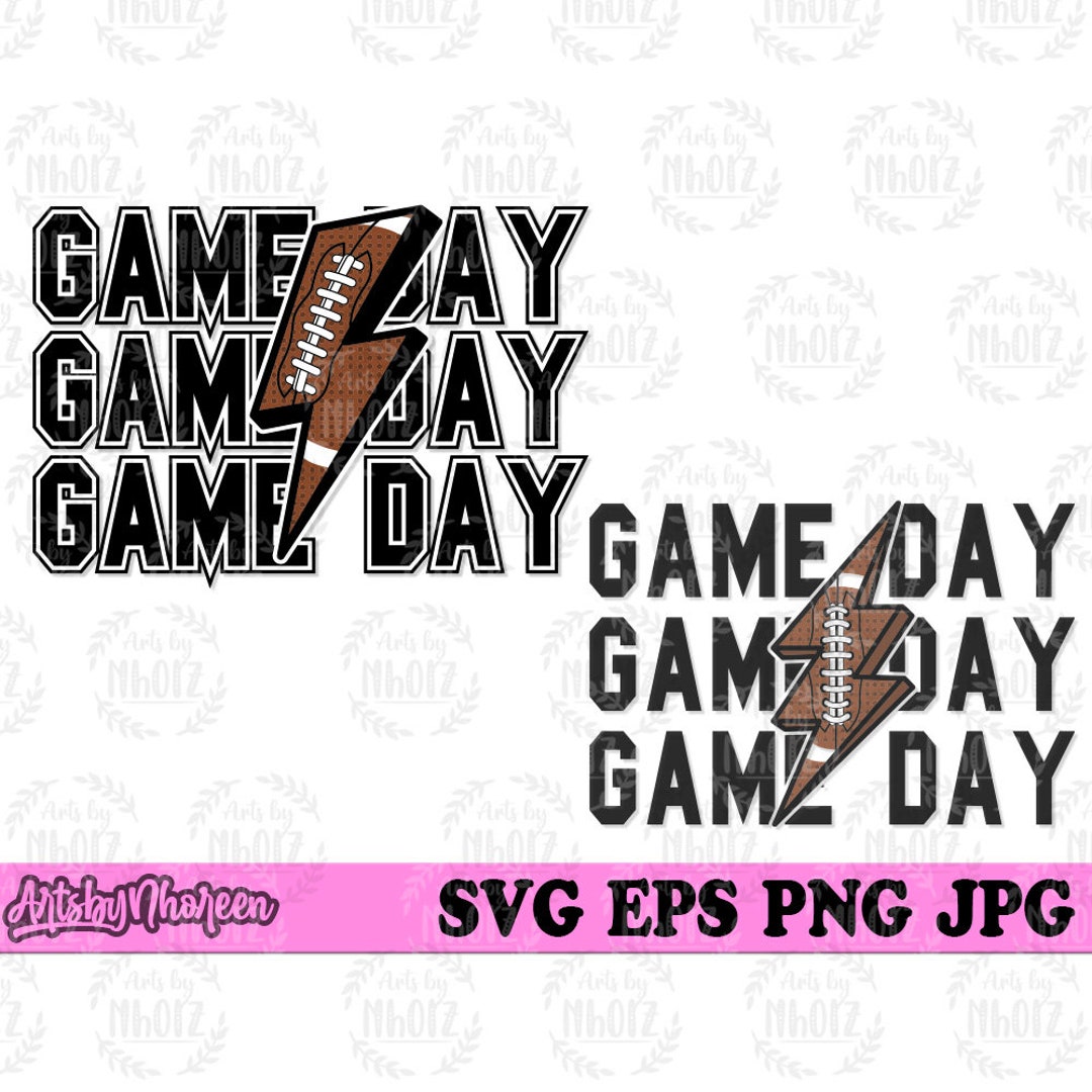 Football Game Day Svg | Sports Dad Cut File | Football Shirt Png ...