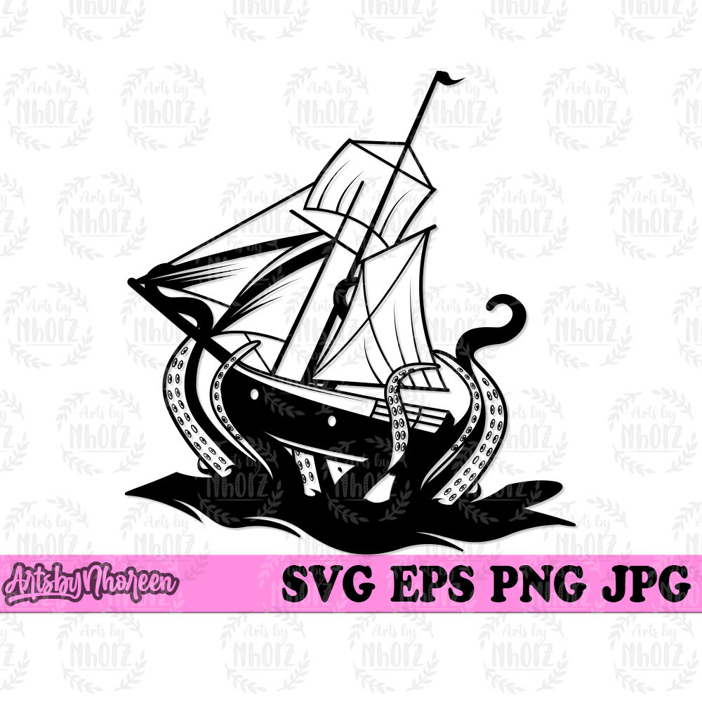 Sunken Ship Clip Art