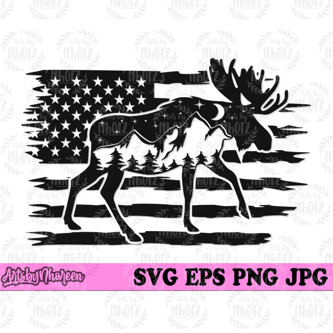 US Moose Outdoor Scene Svg Camp Life Svg Wild Animal - Etsy US Moose Outdoor Scene Svg Camp Life Svg Wild Animal - Etsy