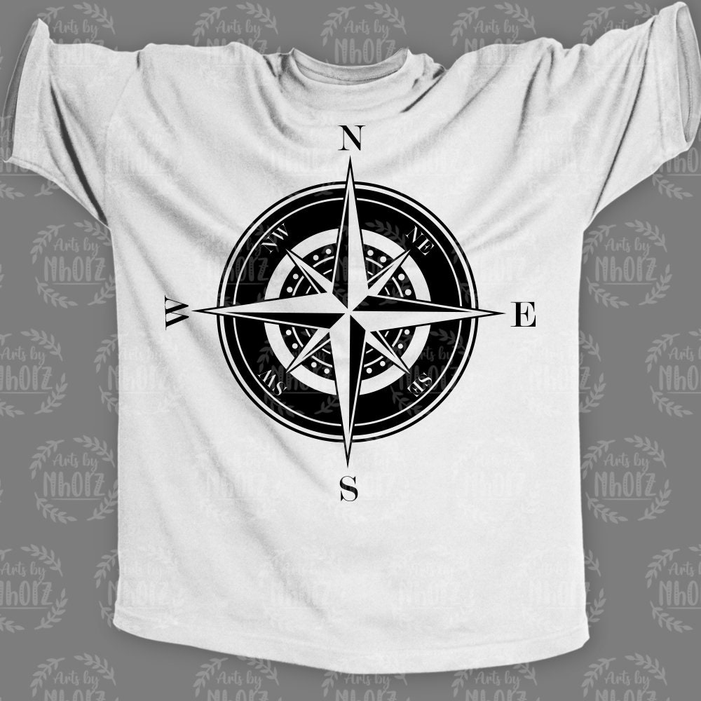 4 Compass Svg Boho Svg Compass Clipart Boho Clipart - Etsy