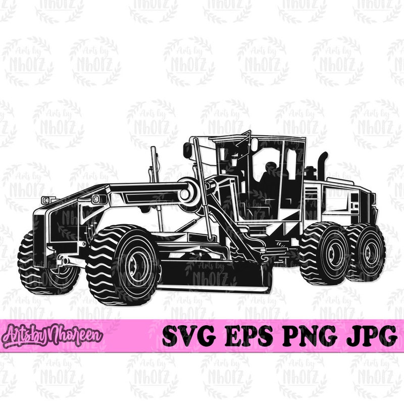 Road Grader Dxf - Etsy