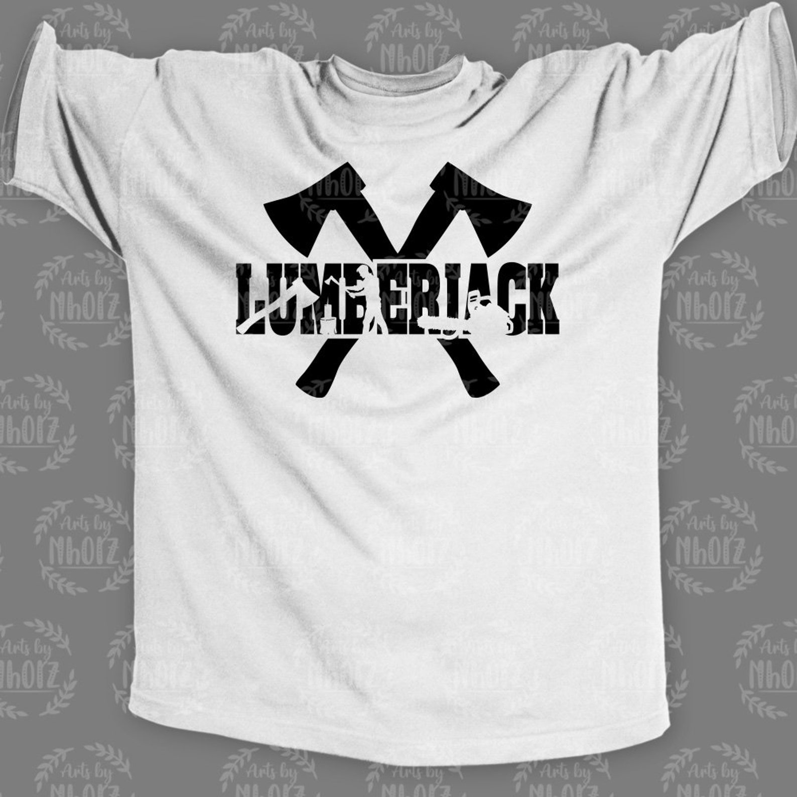 Lumberjack Svg Wood Cutter Clipart Axe Man Stencil | Etsy